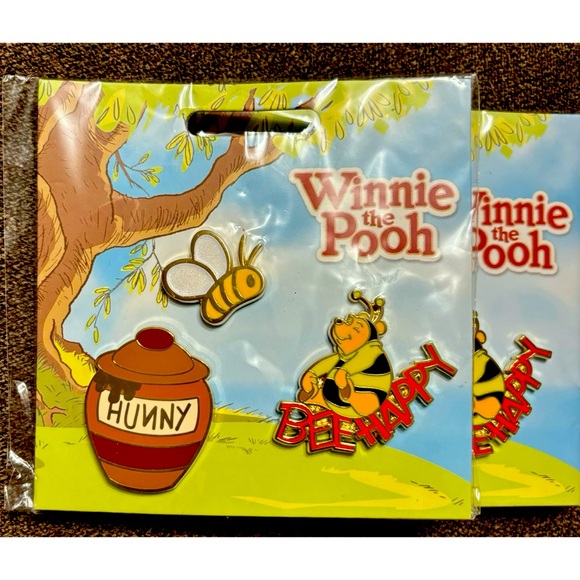 Disney | Other | Winnie The Pooh Pin Set | Poshmark
